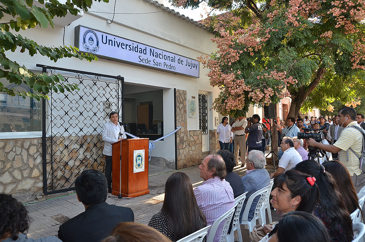 Universitarias: La UNJu inauguró sus nuevas instalaciones en San Pedro ...