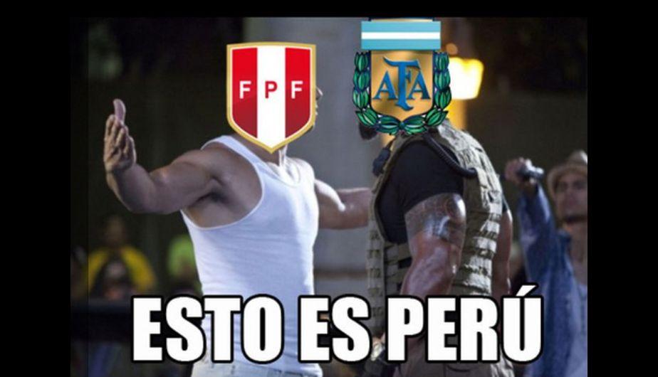 Perú se burla de Argentina antes del partido: ola de memes - Notinor Jujuy