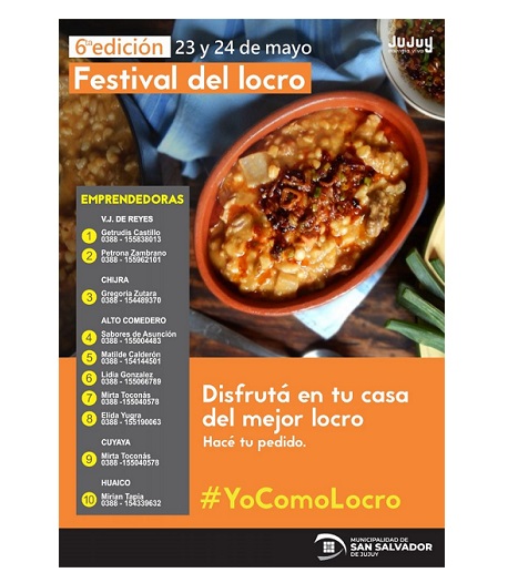 ”VI Festival del Locro” ahora con modalidad “delivery” - Notinor Jujuy