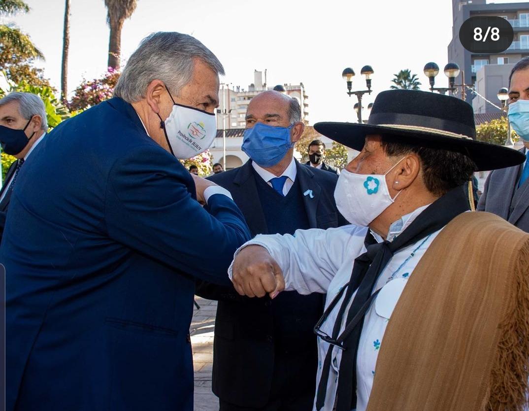 EL gobernador Gerardo Morales junto a Tulia Snopek y autoridades ...