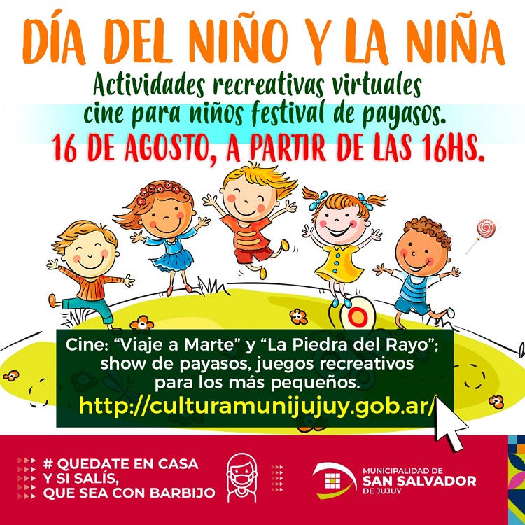 Propuesta virtual por el “Día del Niño” - Notinor Jujuy